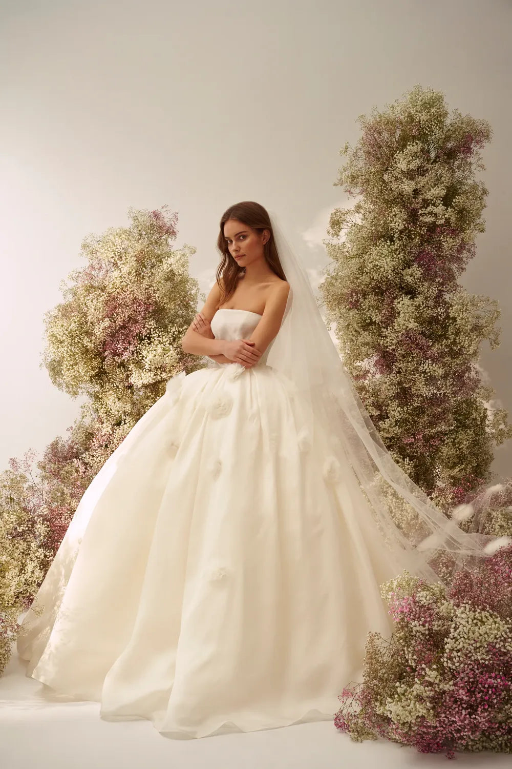 Sample Nicole and Felicia NF075LUXE Wedding Dress
